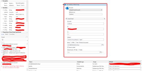 Use Desktop Outylook App Object Reference Not Set To An Instance Of An