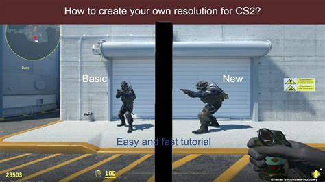 How To Create Your Own Resolution For CS YouTube