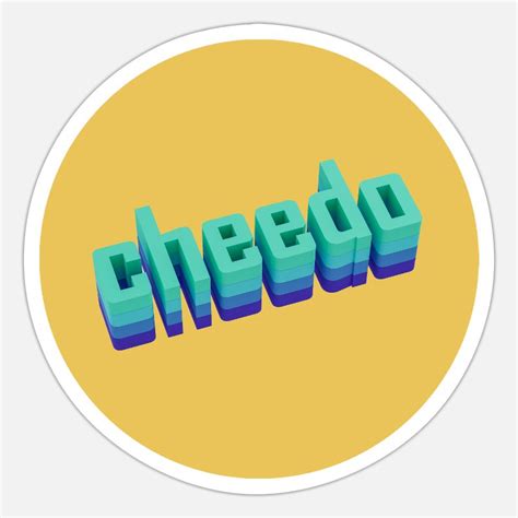 Stickers Cheedo à Acheter En Ligne Spreadshirt