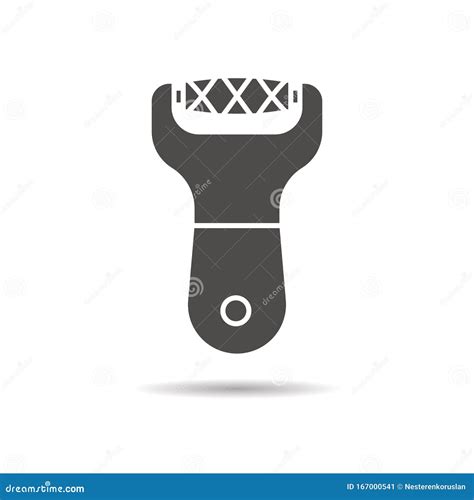 Foot File Icon Stock Vector Illustration Of Nail Concept 167000541