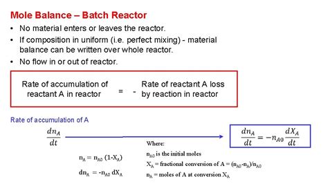 fundamentals ideal reactors perfectly mixed batch reactor batch