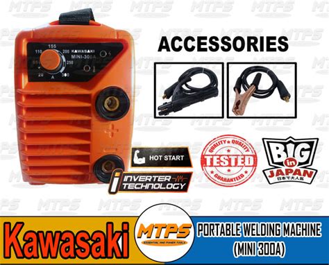 Kawasaki Portable Inverter Welding Machine Mini 300a Lazada Ph