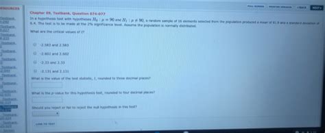 Solved Resources Next Chapter 09 Testbank Question 074 077