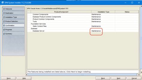 Oracle Epm 11215 Upgrade Notes Parc Consulting