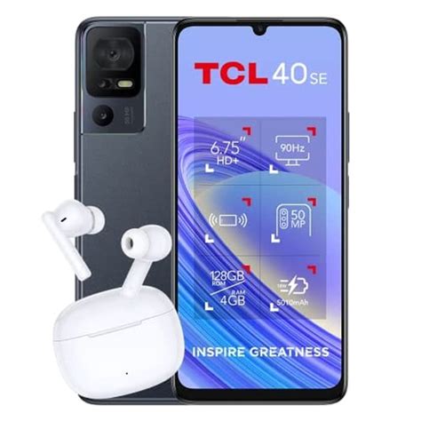 Tcl 40 Se Smartphone 128gb Plus 4gb Ram £129 99 At Amazon