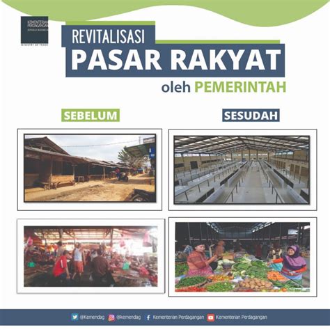 Sekretariat Kabinet Republik Indonesia Targetkan 5 000 Pasar Dalam 4