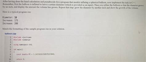 Solved After Having Done The Hand Calculation And Pseudocode For A