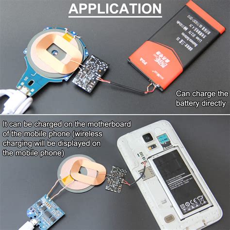 Snapklik Com Daokai Qi Wireless Charging Standard Receiver Module V A Pcba Board Coil Qi