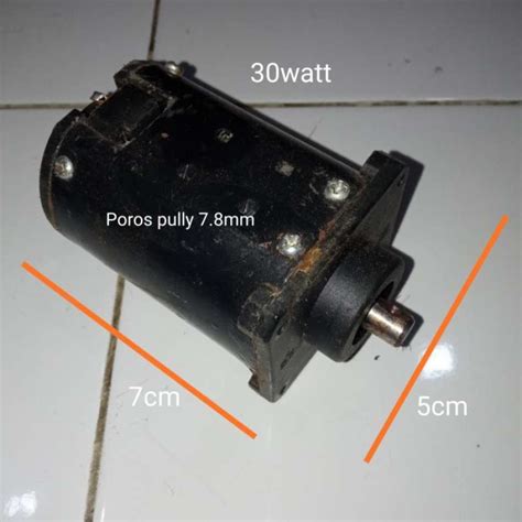 Promo Mini Generator Listrik Dc 24v 30watt Generator Kincir Angin