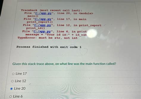 Answered Traceback Most Recent Call Last File Bartleby