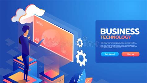 People Interacting With Charts And Analysing Statistics Data Visualisation Concept 3d