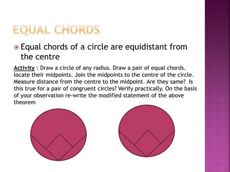 Ppt Properties Of Chords Powerpoint Presentation Free Download Id