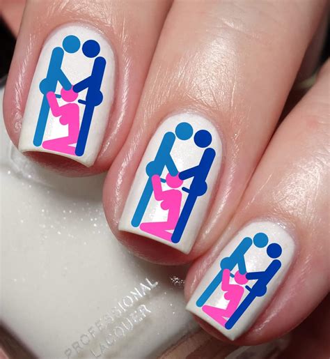 Amazon com Threesome Sex Position 美甲貼飾 美容與個人護理