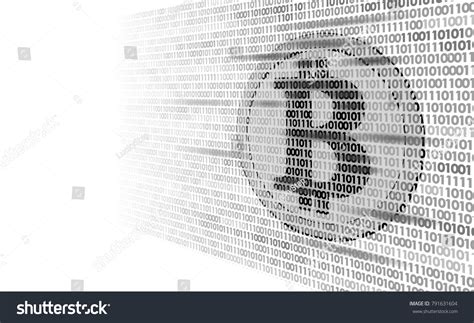 Bitcoin Digital Cryptocurrency Sign Binary Code Stock Vector Royalty Free 791631604 Shutterstock