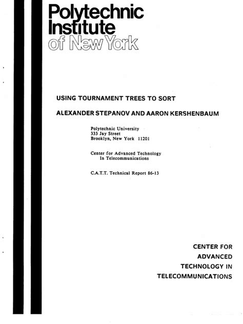Tournament Trees Pdf Algorithms Logarithm