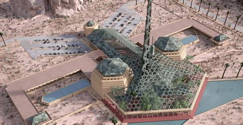 Visualizations Revealed Of Frank Lloyd Wrights Unbuilt Arizona Capitol