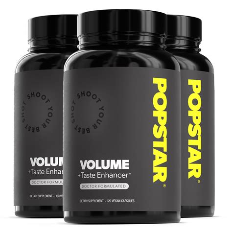 Popstar Volume + Taste | 3 Month Supply – Popstar Labs