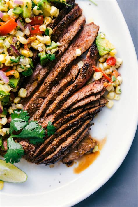 Flank Steak With Corn Salsa Chelseas Messy Apron