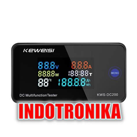 Jual KWH meter kws dc200 kws-dc200 DC Wattmeter Watt meter Keweisi ...
