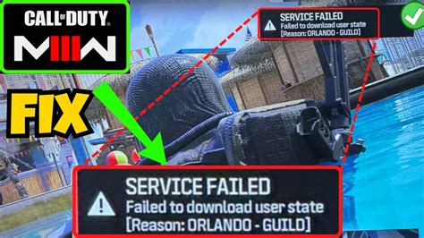 cod mw3 failed to download user state reason orlando guild fix youtube