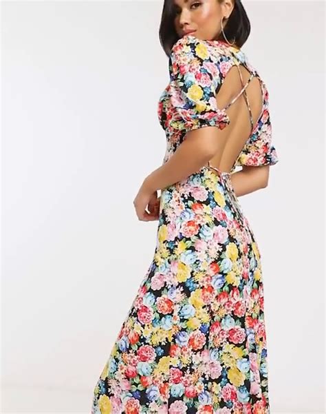 Квіткова сукня від Asos — ціна 300 грн у каталозі Сукні міді Купити жіночі речі за доступною