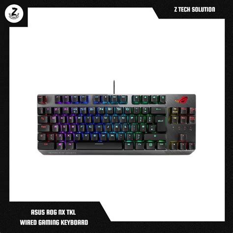 Asus ROG Strix Scope NX TKL Wired Mechanical RGB Gaming Keyboard Shopee Malaysia