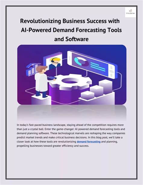 Ppt Revolutionizing Business Success With Ai Powered Demand Forecasting Tools And Software