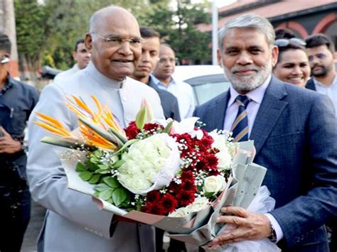 Former President Ram Nath Kovind Welcomed At Raj Bhavan भोपाल पहुंचे