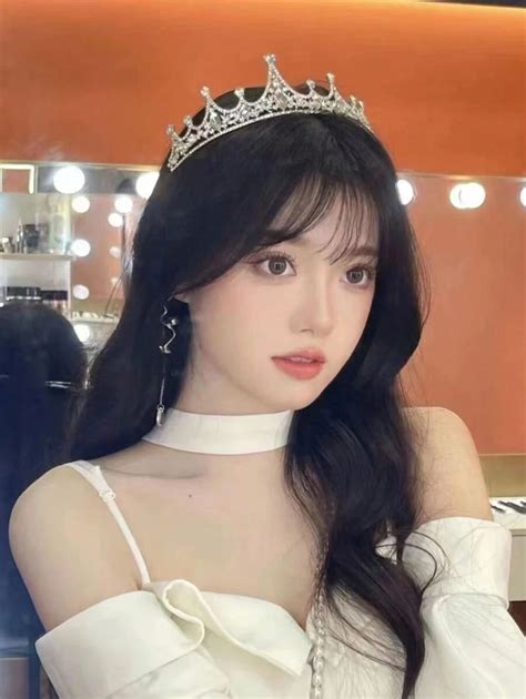 Crystal Crown With Princess Crown High Level Bride Wedding Headpiece Queen Rhinestone Crown