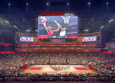 Hawks To Sport First Of Its Kind Continuous Centerhung Videoboard At