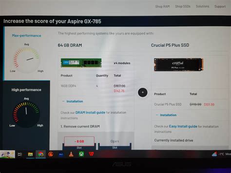 Looking To Upgrade Ram On Acer Aspire Gx Er Acer Community