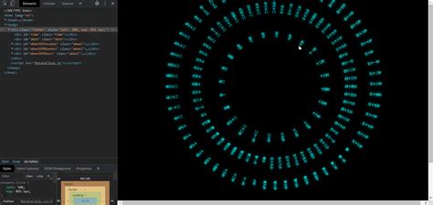 Cssjs实现一个轮盘时钟 Neptliang
