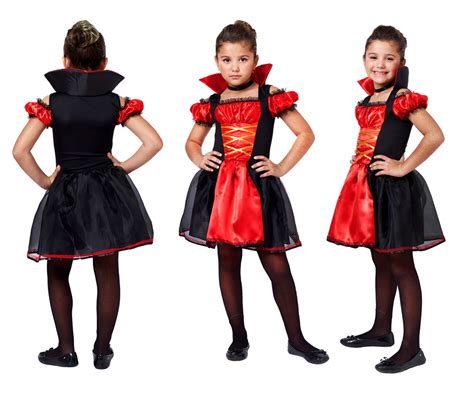 Fantasia Vampira Cl Ssica Halloween Infantil Sku