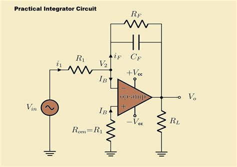 Op Amp Integrator Circuit