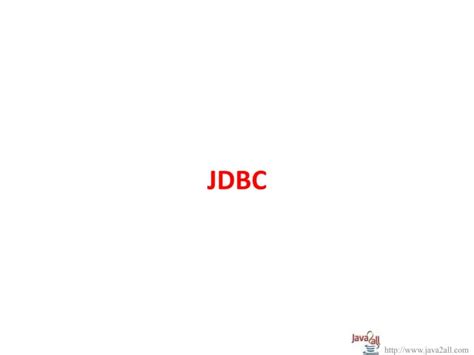 jdbc java database connectivity with dbms ppt
