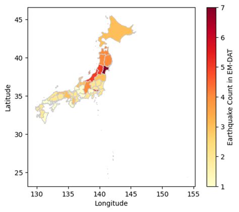 Python Tutorial 2 Making Maps EM DAT Documentation