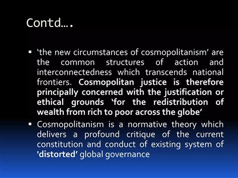 Cosmopolitanism And Global Justice Pdf