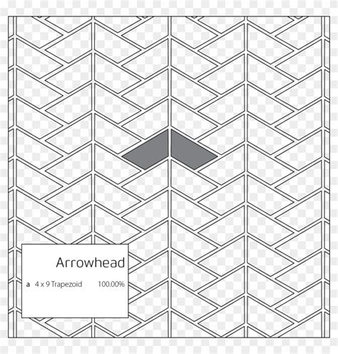 Tile Pattern Arrowhead Pattern Hd Png Download 1132x1132 178794