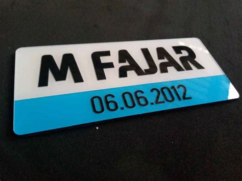 Plat Sepeda Plat Sepeda Listrik Nomor Plat Sepeda Listrik Lazada Indonesia
