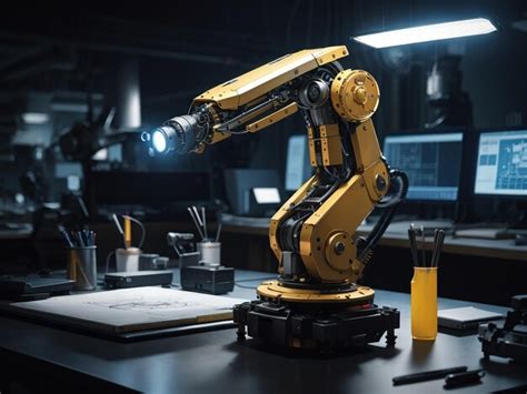 Premium Photo Revolutionizing Industrial Robotics Inside Design