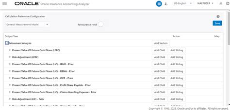 Calculation Preference Configuration