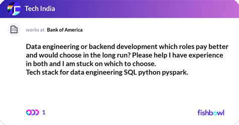 Data Engineering Or Backend Development Which Role Fishbowl