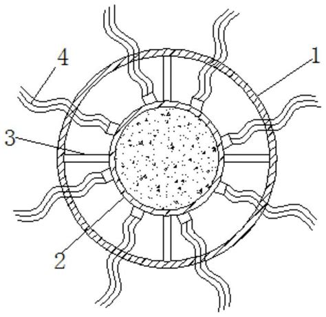 一种用于曝气生物滤池的复合型生物滤料的制作方法