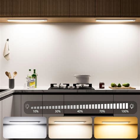 OUILA 43CM Under Wardrobe Lights Adjustable Color Temperature