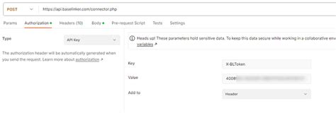 Baselinker Api Requests 🌱 Just Getting Started Postman Community