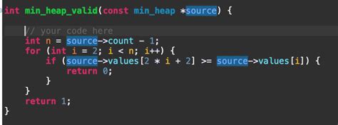 Solved Determines If A Heap Is Valid I E All Values Are Chegg