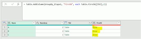 Powerquery Tri Et Comparaison En Fonction Des Dates