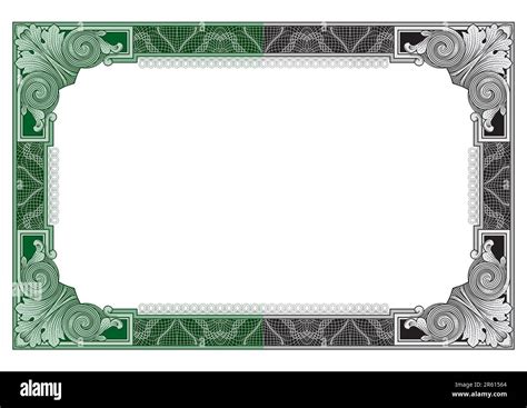 secure design frame vector stock vector image and art alamy