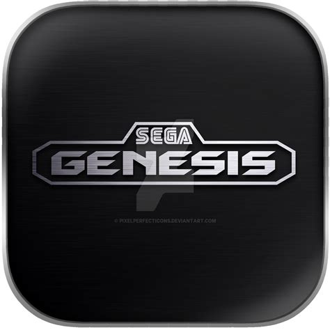 Sega Genesis Icon Glass By Pixelperfecticons On Deviantart