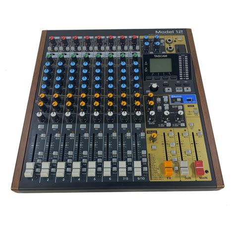 Tascam Model 12 Analog Mixer With Digital Recorder Secondhand At